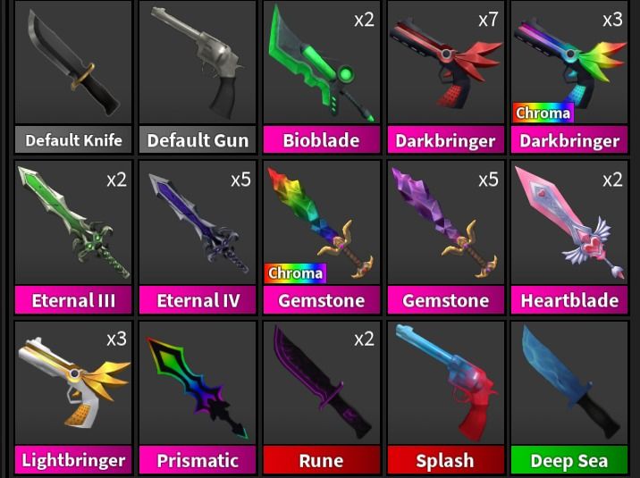 MM2 Inventory (Read Description), Video Gaming, Gaming Accessories, In ...