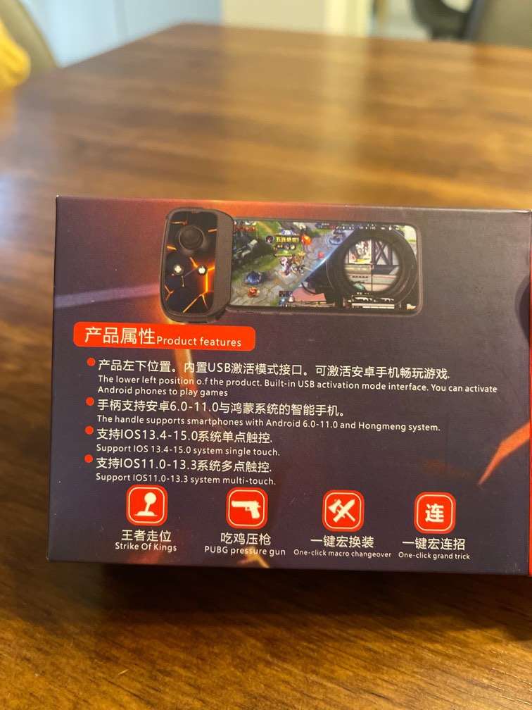 Mobile game one handed console, Video Gaming, Gaming Accessories ...