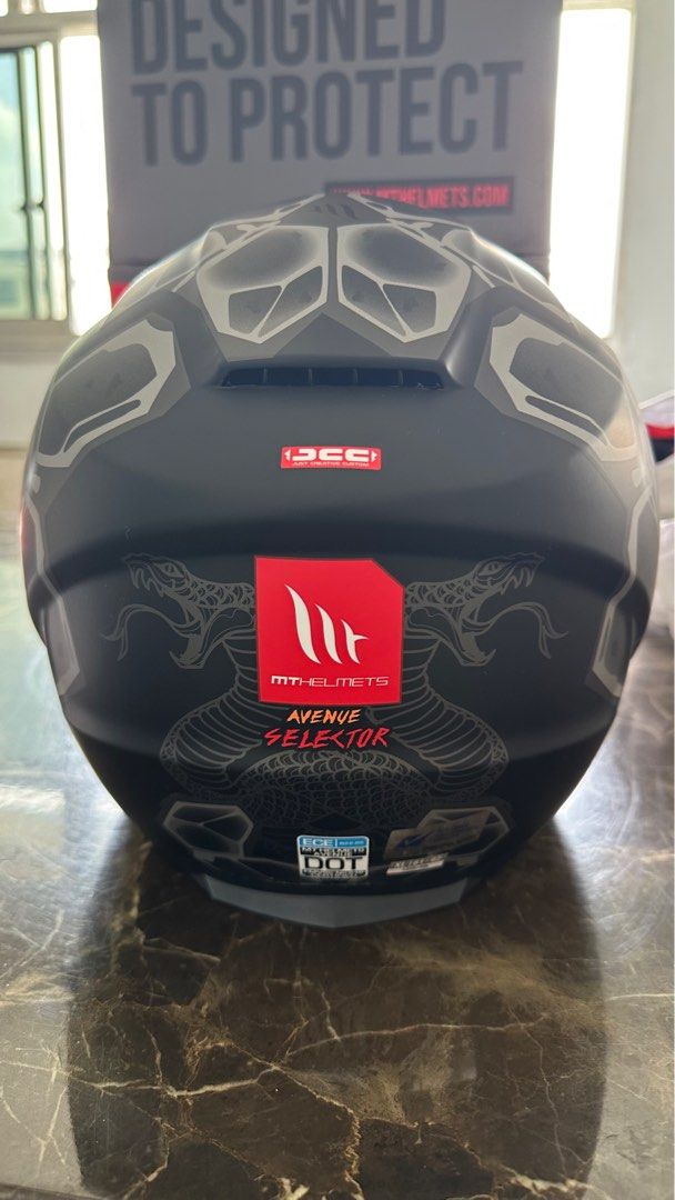 MT helmet limited edition graphic, Motorcycles, Motorcycle Apparel on ...