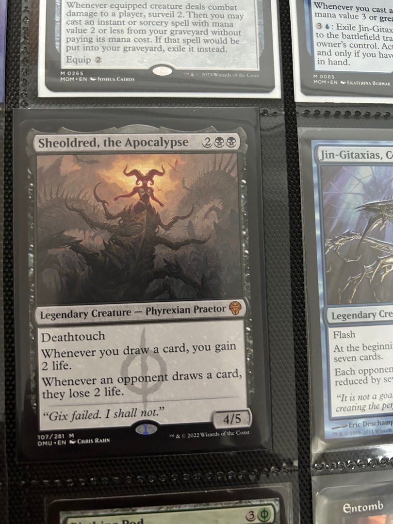 MTG , Sheoldred the apocalypse.NM, Hobbies & Toys, Toys & Games on ...