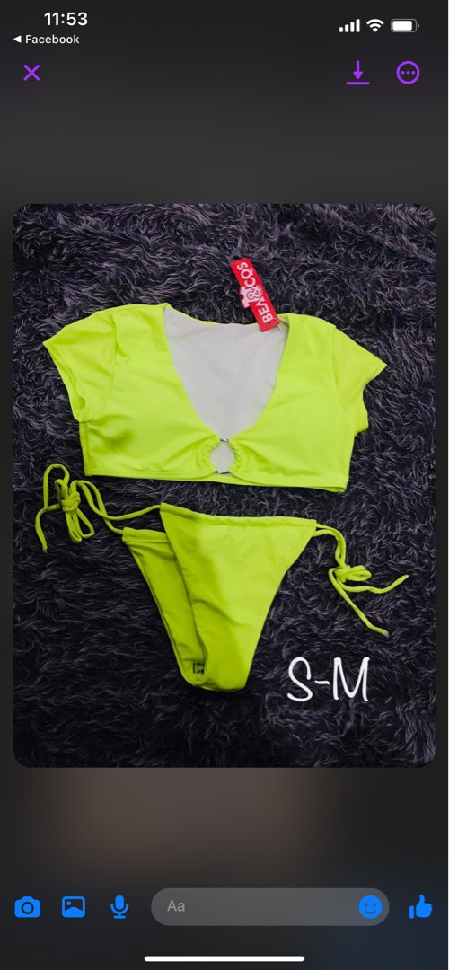NEON 2pc bikini, Women's Fashion, Swimwear, Bikinis & Swimsuits on ...