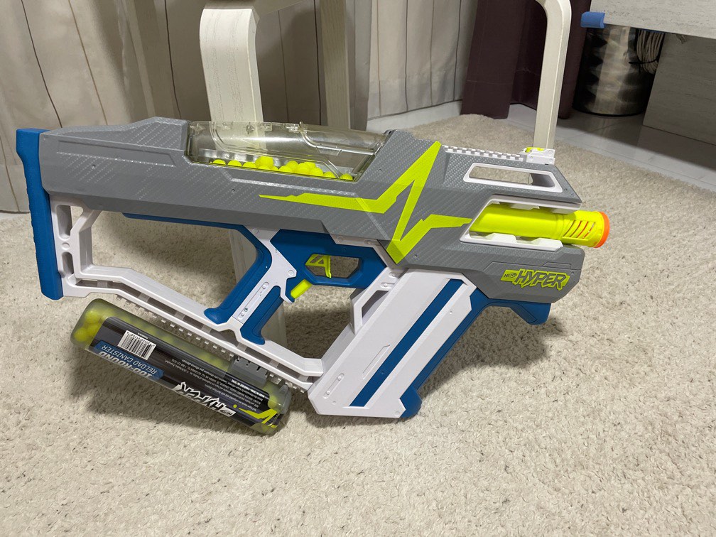 Nerf hyper Mach 100, Hobbies & Toys, Toys & Games on Carousell