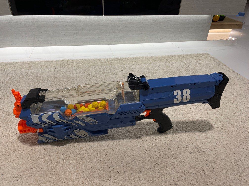 Nerf rival mxvii-10K mod lipo 2200 battery rechargeable (Modded ...