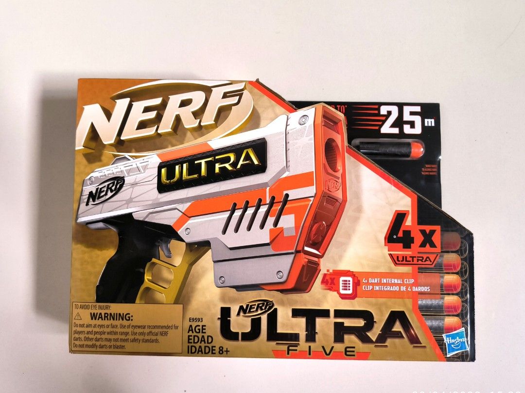 NERF Ultra Five, Hobbies & Toys, Toys & Games on Carousell