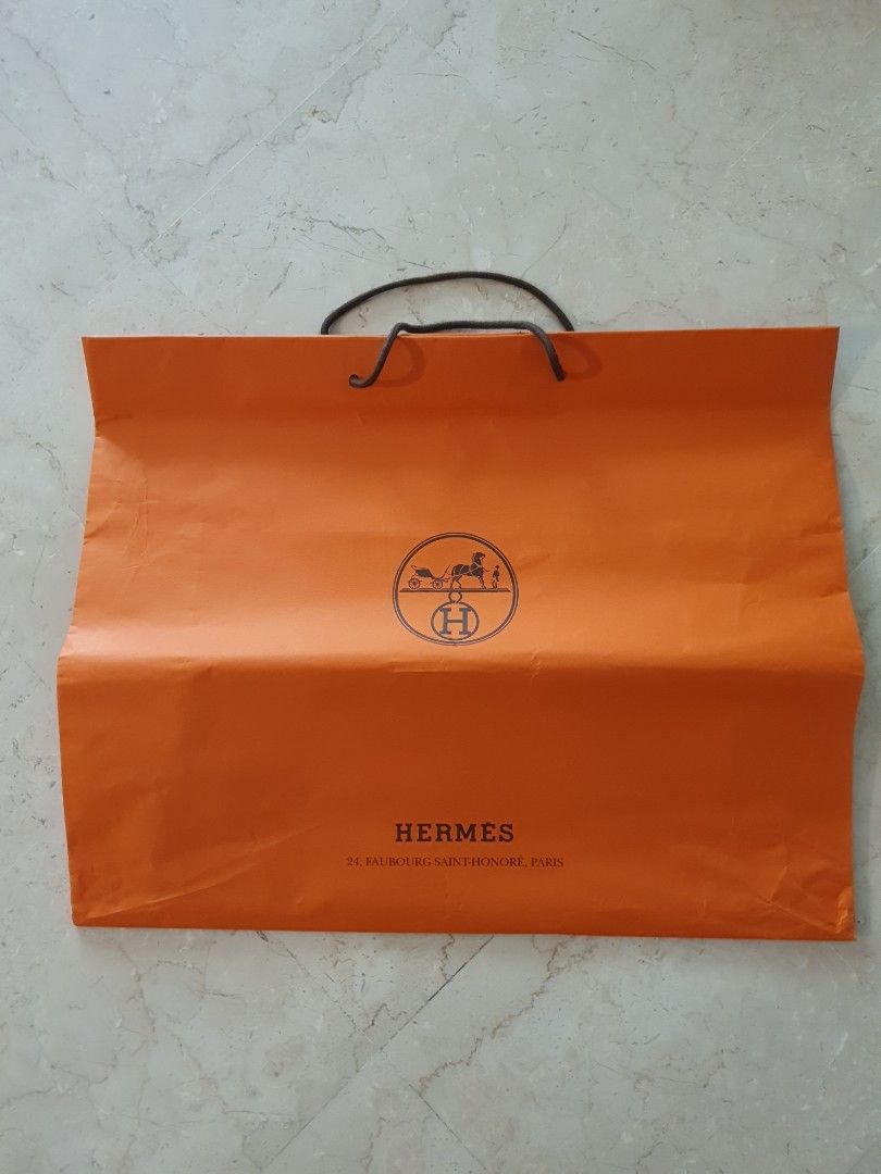 New Hermes paper bag - a variety of different sizes, Hobbies & Toys ...