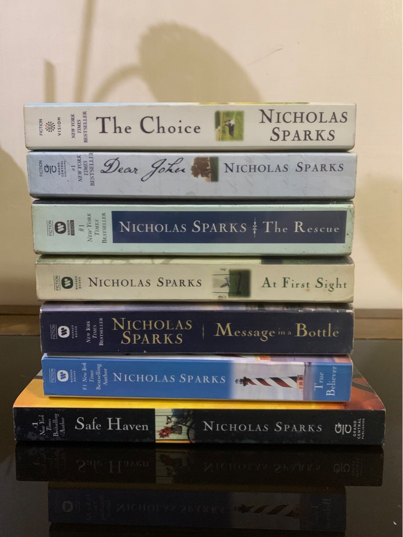 Nicholas Sparks Collection [PB], Hobbies & Toys, Books & Magazines, Fiction & Non-Fiction on ...
