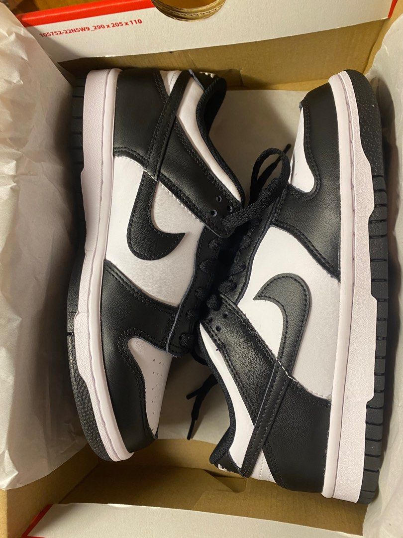 Nike Dunk Low Panda GS, Men's Fashion, Footwear, Sneakers on Carousell