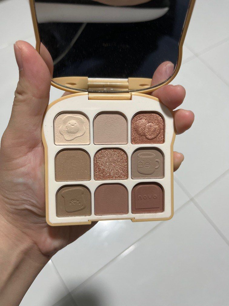 Novo Soft Eyes Toast Eyeshadow Palette, Beauty & Personal Care, Face ...