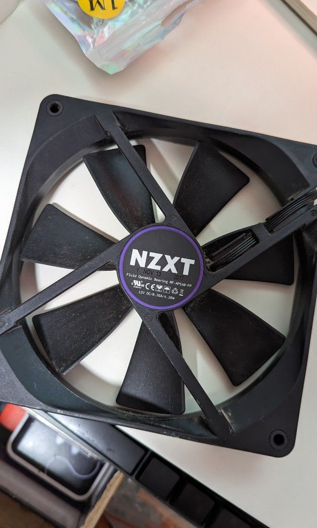 nzxt fan 140mm fluid dynamic bearing (RF-AP140-FP), for radiator ...