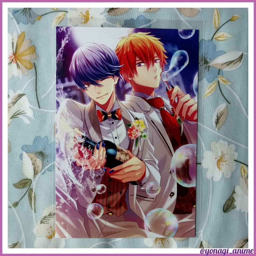 Obey Me postcard Lucifer Levi Beel Belphegor Satan Diavolo Barbatos, 興趣 ...