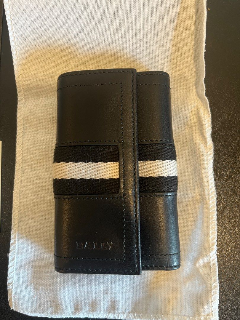 Original Bally Key Wallet Tuto 290 in Black, Men's Fashion, Watches & Accessories, Wallets ...