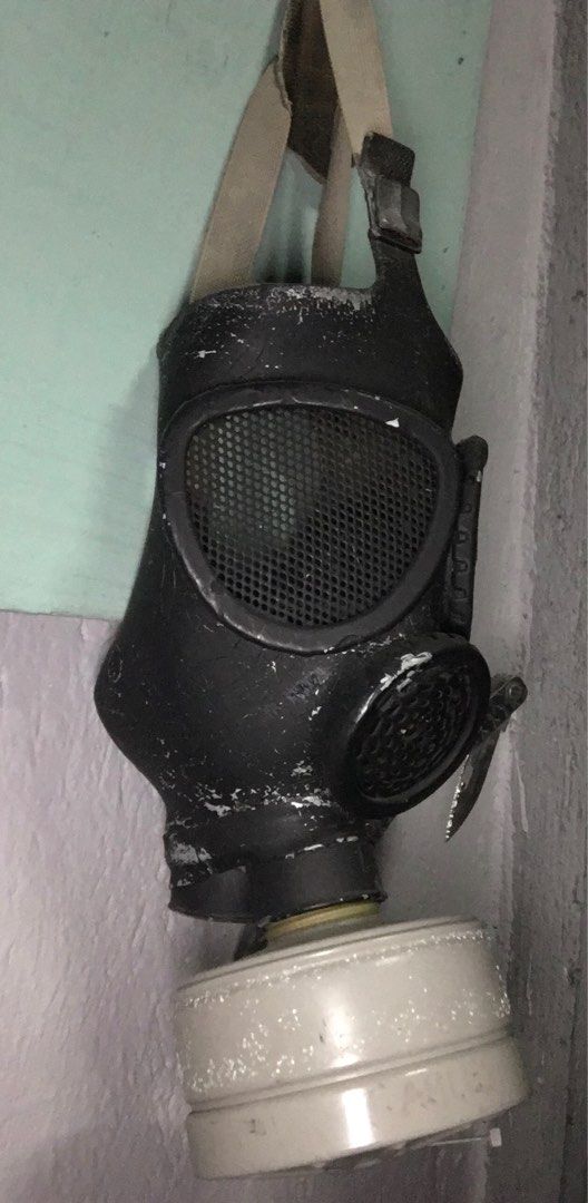 Original Desert Storm Gas Mask issue. Not functional., Hobbies & Toys ...