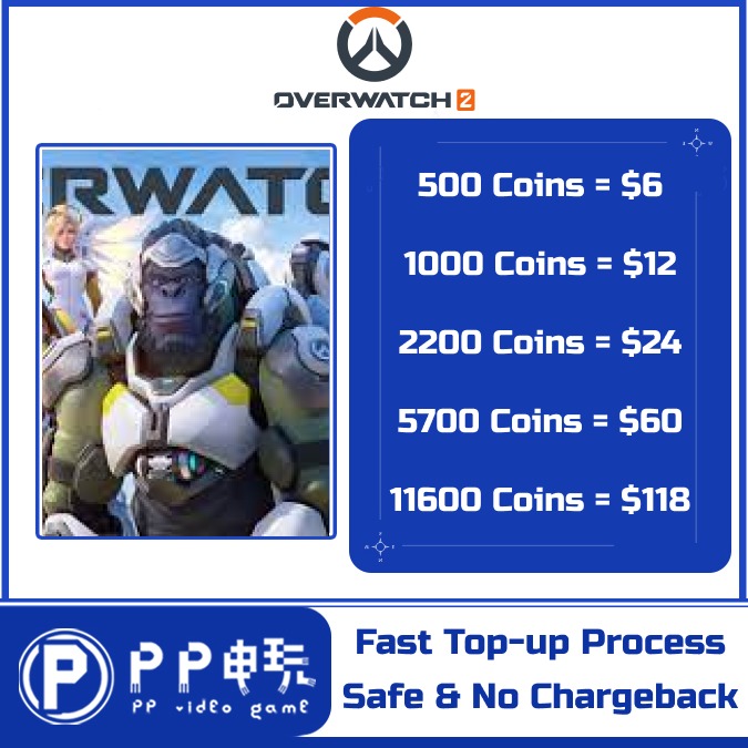 Overwatch 2 coins top up, Video Gaming, Gaming Accessories, In-Game ...