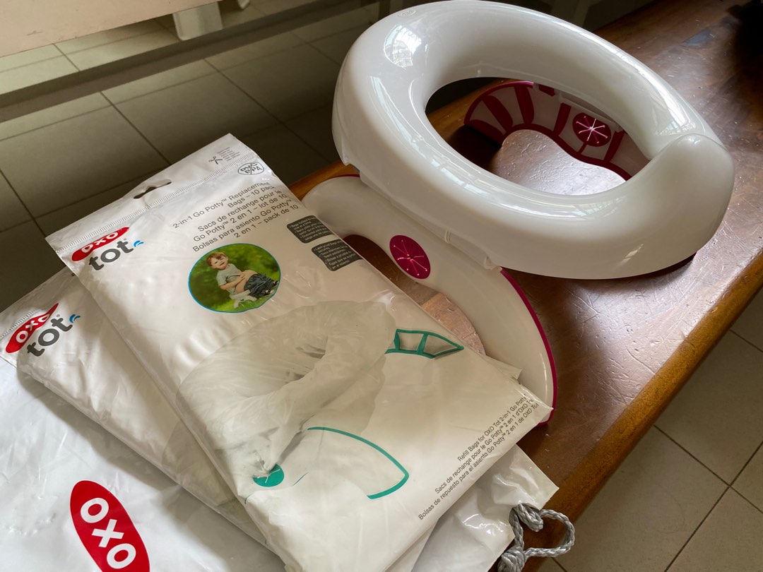 Oxo tot 2 in 1 go potty, Babies & Kids, Going Out, Other Babies Going Out Needs on Carousell