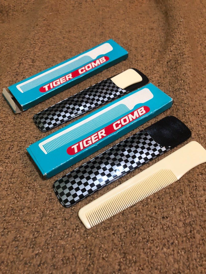 Pair of japanese tiger combs, Beauty & Personal Care, Hair on Carousell