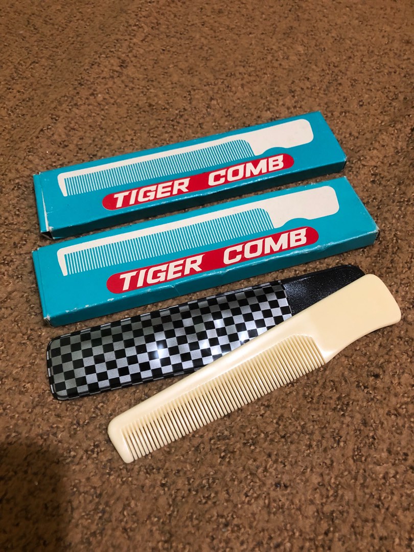 Pair of japanese tiger combs, Beauty & Personal Care, Hair on Carousell