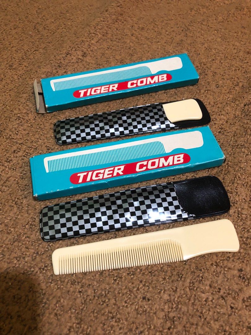 Pair of japanese tiger combs, Beauty & Personal Care, Hair on Carousell