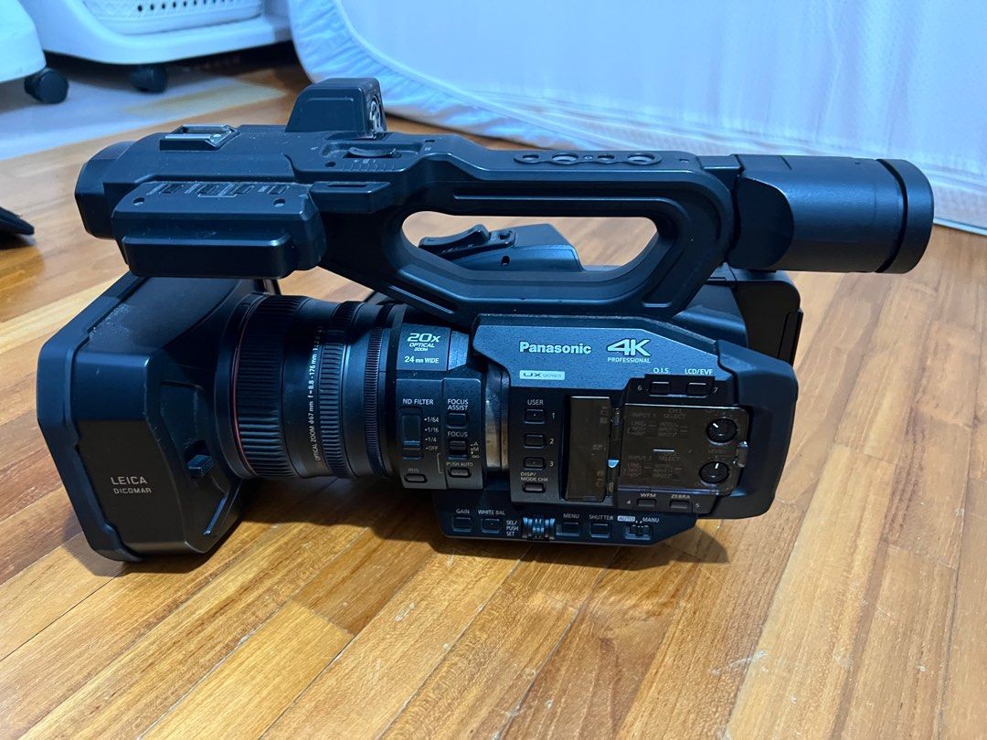 Panasonic professional AG-UX180 video camera, Photography, Video ...
