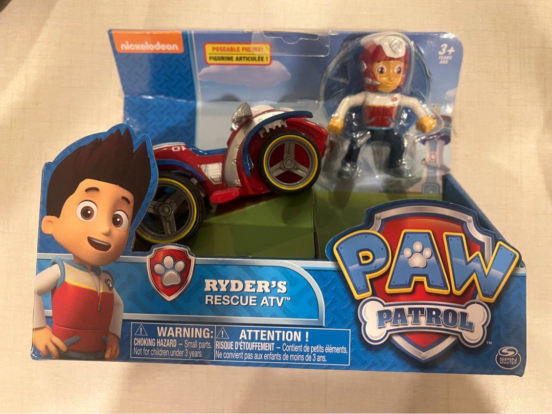 PAW PATROL Ryder’s Rescue ATV, Hobbies & Toys, Toys & Games on Carousell