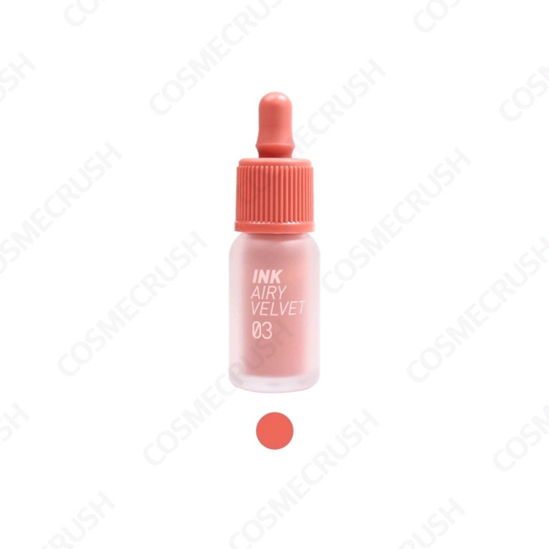 Peripera Ink Airy Velvet Lip Tint No.3 Cartoon Coral 4g, Beauty ...