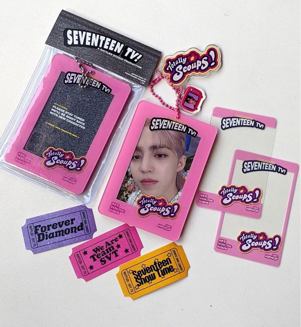 [PO] (BATCH 1)( WTS/LFB) SEVENTEEN ACRYLIC PHOTOCARD PC HOLDER KEYCHAIN || Scoups Seungcheol ...