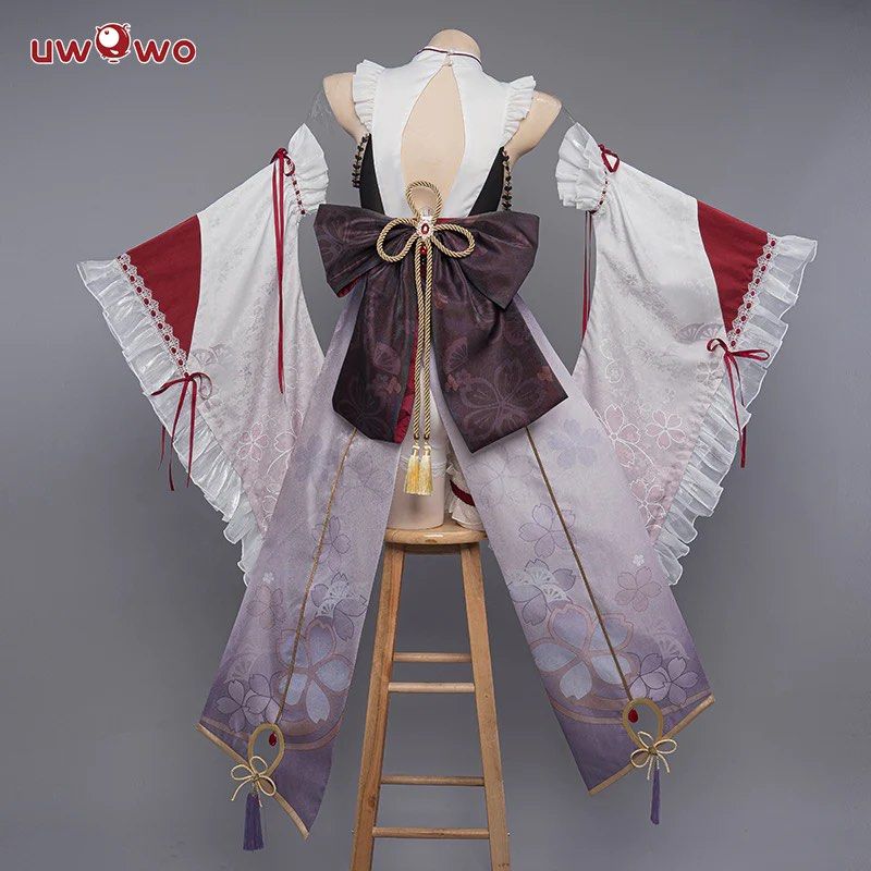 [PO] Yae Miko Maid Dress Cosplay Uwowo Genshin Impact Fanart Costume ...