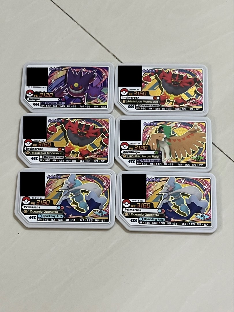 Pokemon gaole 4 and 3 star for sale, Hobbies & Toys, Toys & Games on ...