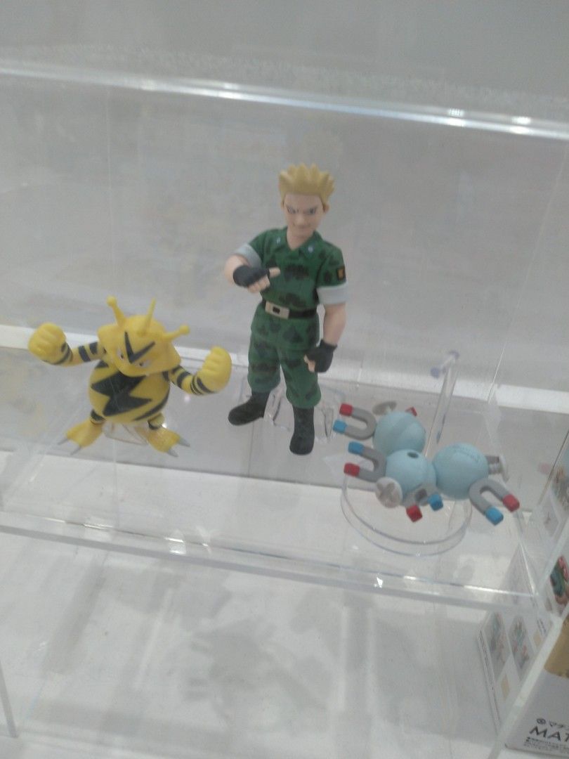 Pokemon scale world Kanto region Matisse and rarecoil and Eleboo Lt ...