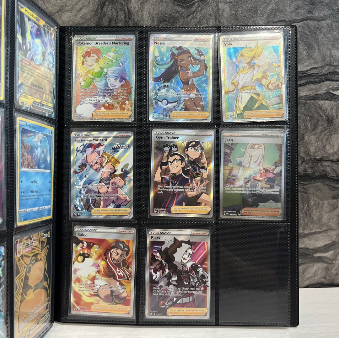 Pokemon TCG Assorted Full Art Trainer Supporter Cards, Hobbies & Toys ...