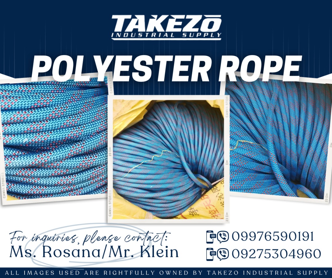 Polyester Rope, Commercial & Industrial, Construction Tools & Equipment ...