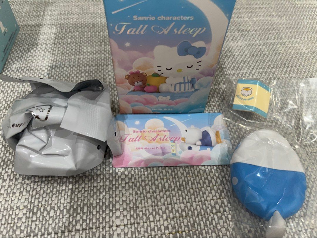 POPMART - Sanrio Fall Asleep- Ahiru no Pekkie, Hobbies & Toys, Toys ...