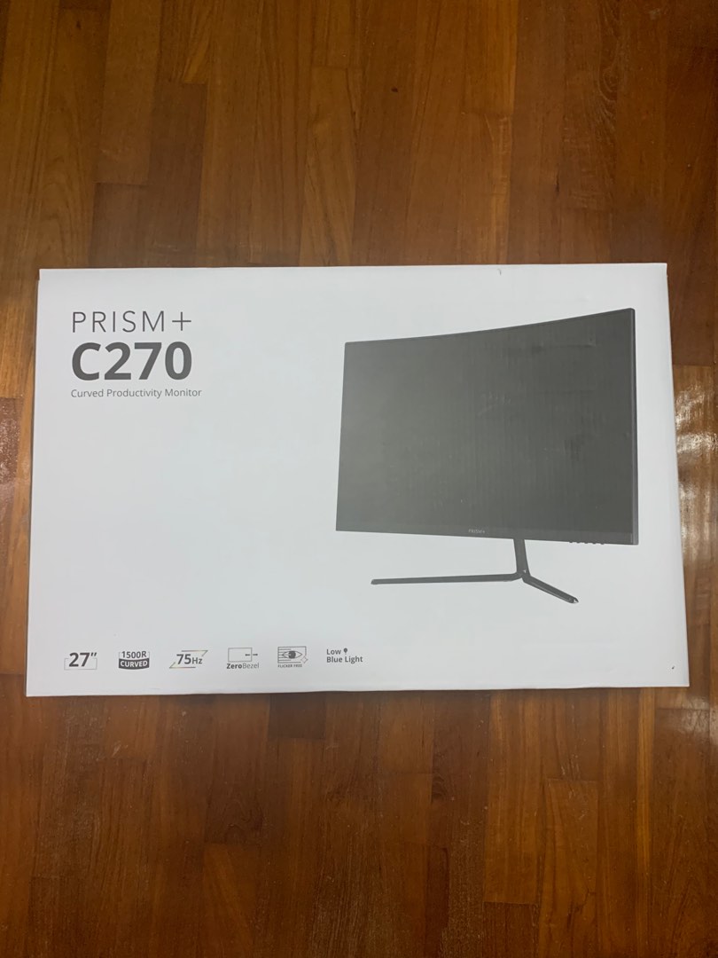 Prism C270 27inch 75hz monitor, Computers & Tech, Parts & Accessories ...
