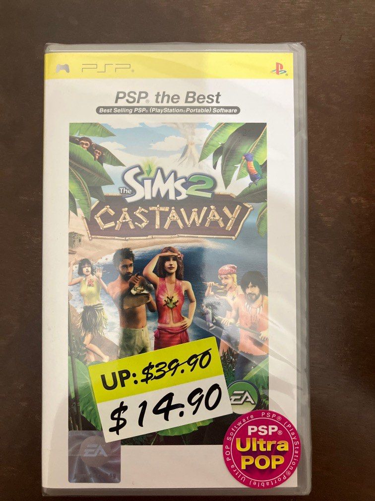 PSP The Sims 2 Castaway, Video Gaming, Video Games, PlayStation on ...
