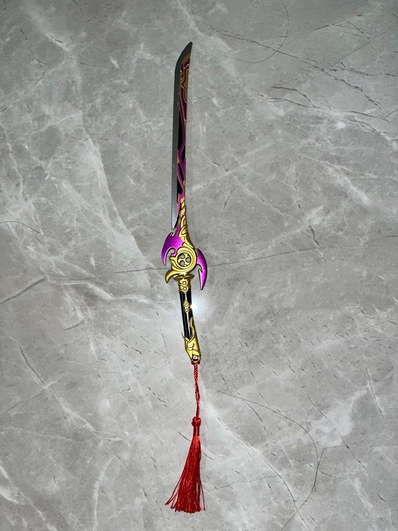 Miniature Raiden Shogun Sword, Hobbies & Toys, Memorabilia ...