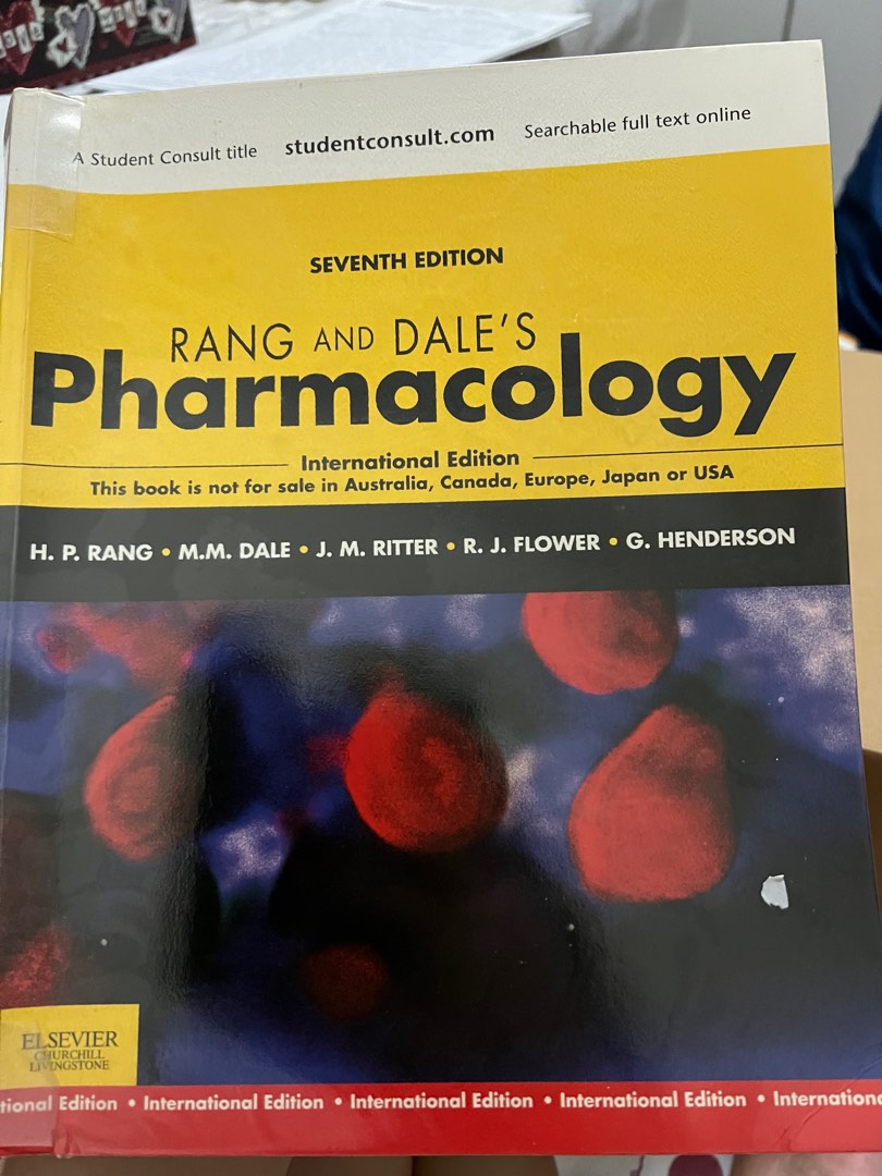 Rang and Dale's Pharmacology 7th Edition, Hobbies & Toys, Books ...