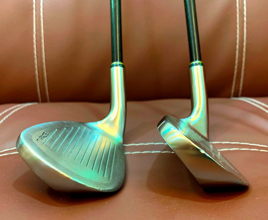 Rare St.Andrews SAXON Golf Wedge Set Aw, Sw - Titanium Face, Sports ...