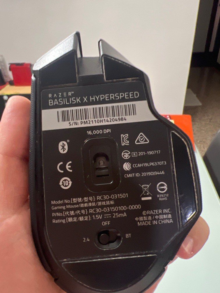 Razer basilisk x hyper speed, Computers & Tech, Parts & Accessories ...