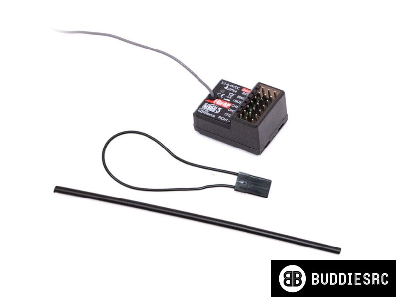 [READY STOCK!] Flysky FGR4P single antenna bidirectional four-way PPM ...