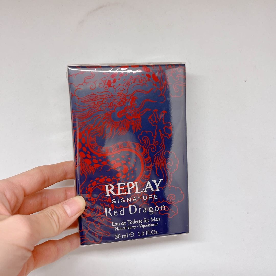 Replay Red Dragon For Man 龍蘊茶煙 30ml, 香水、美妝、保養, 香水、體香劑在旋轉拍賣