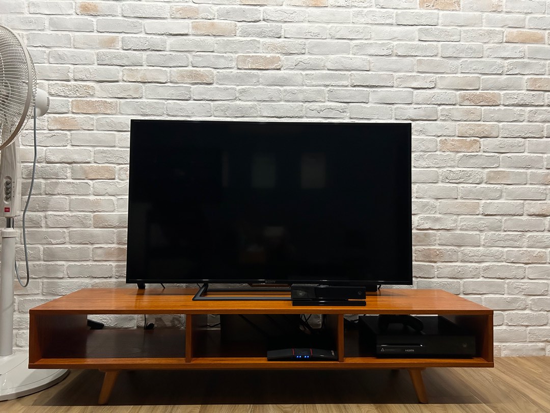 Retro TV console - Less than 6 months old, Furniture & Home Living ...