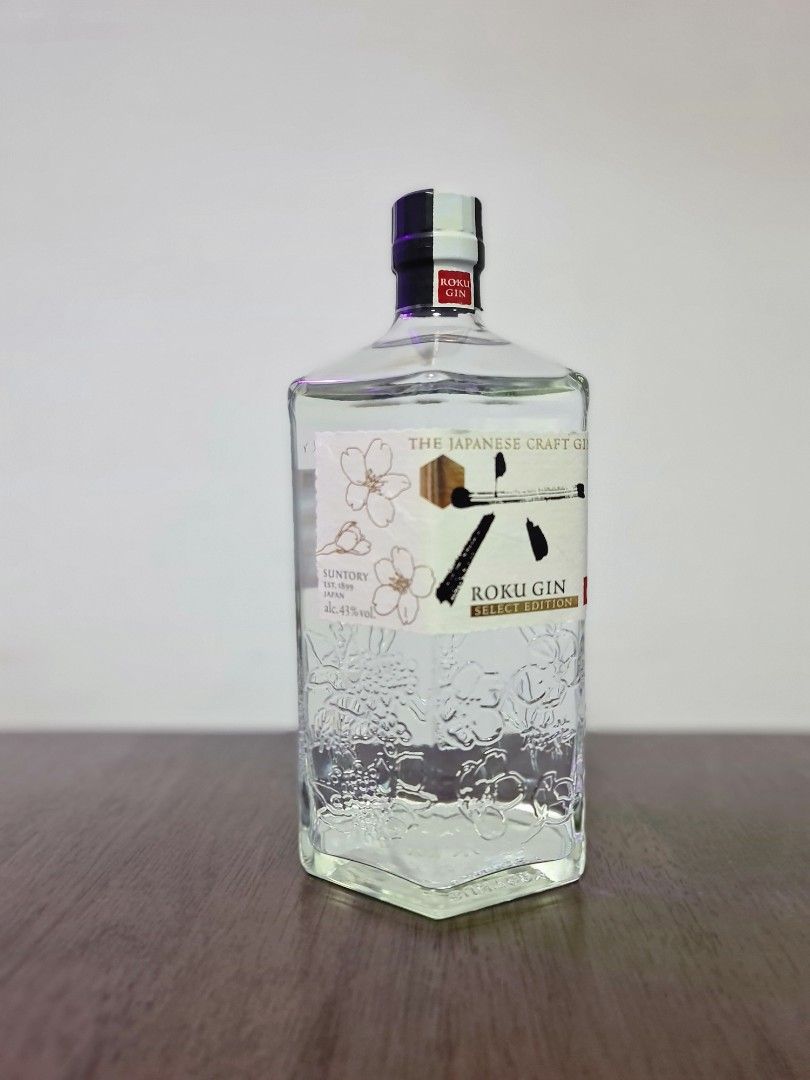 Roku Gin 1L, Food & Drinks, Alcoholic Beverages on Carousell