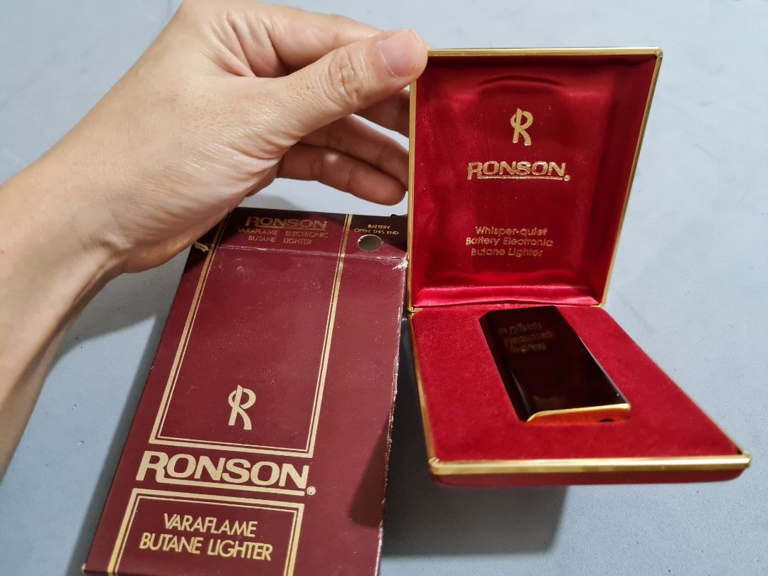 Ronson Butane Lighter Collectible Brandnew, Hobbies & Toys, Memorabilia ...