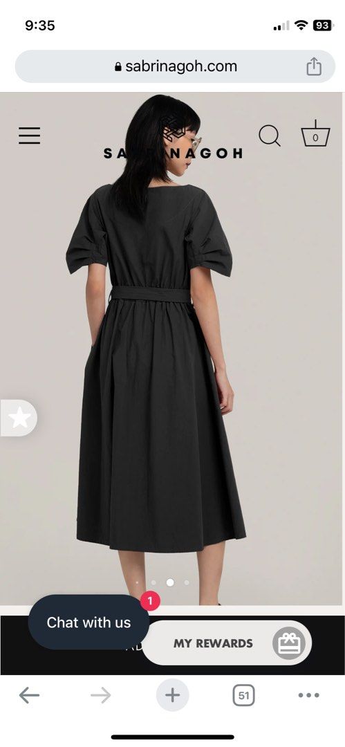 Sabrina Goh Rosalyn Dress, Women's Fashion, Dresses & Sets, Dresses on Carousell