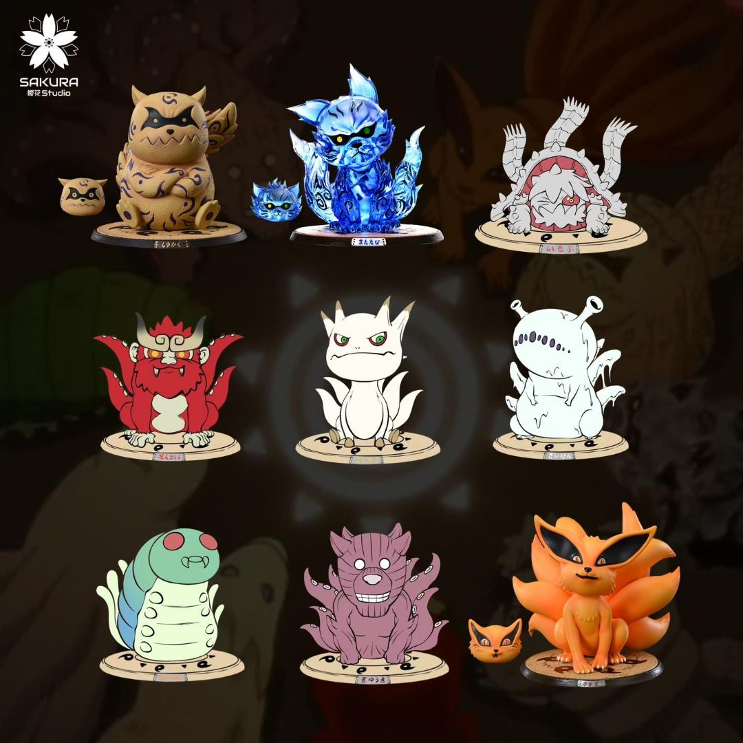 Sakura Studio - SD Tails Beast Series 03 - Two Tail Matatabi, Hobbies ...