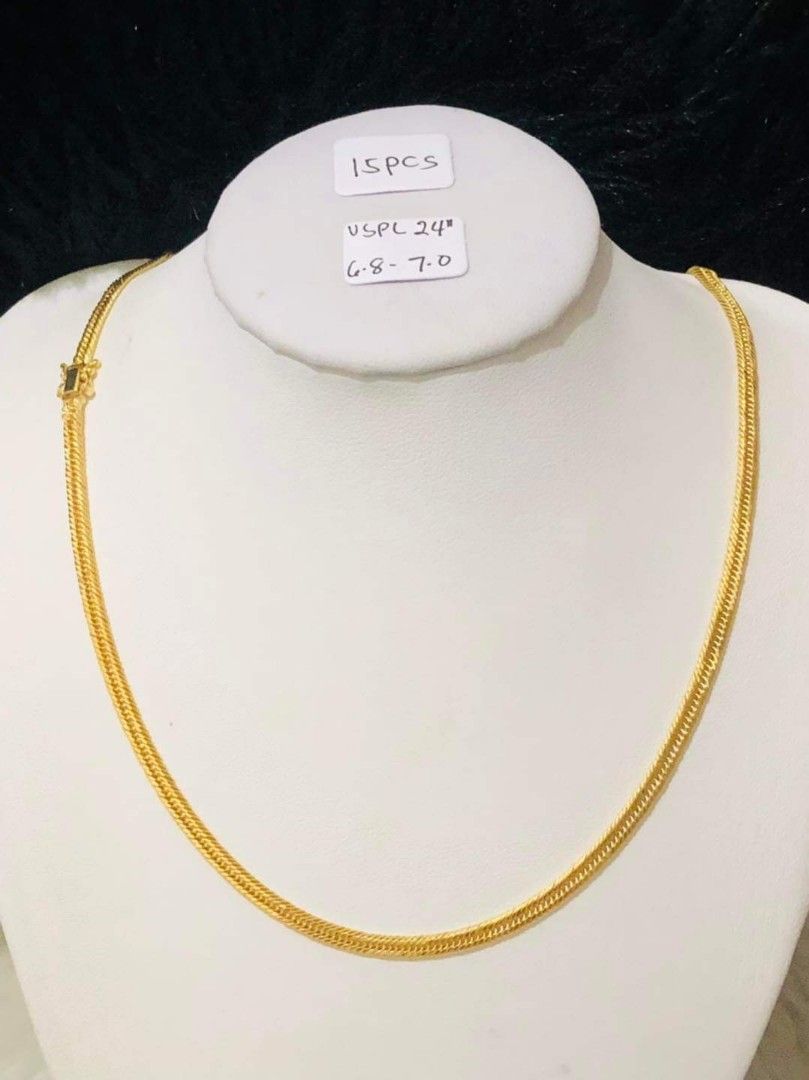 saudi gold triple lock vspl, Women's Fashion, Jewelry & Organizers ...