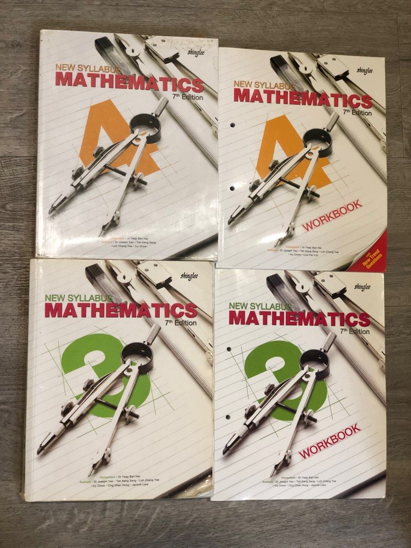 Secondary 3&4 New Syllabus Mathematics 7th Edition, Hobbies & Toys ...