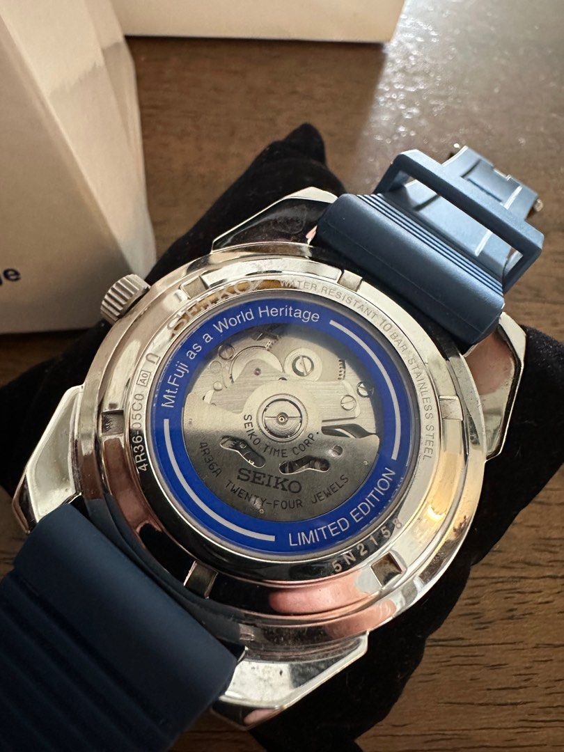 Seiko limited edition MT.Fuji watch, Men's Fashion, Watches ...