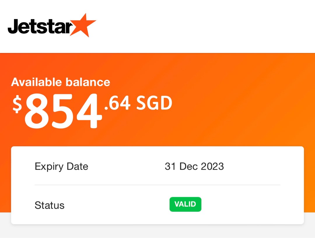 SELLING $854 worth of Jetstar vouchers for $750, Tickets & Vouchers ...