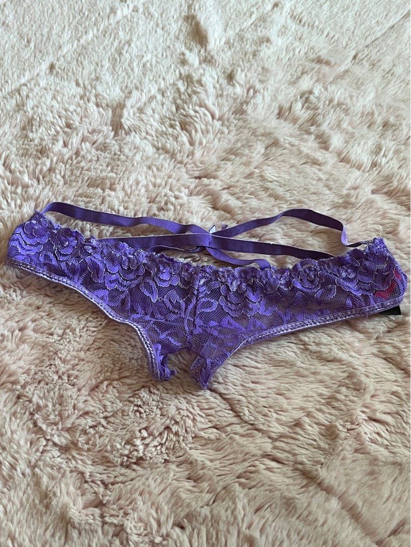 Seven Til Midnight Violet Peekaboo Intimate Lingerie on Carousell