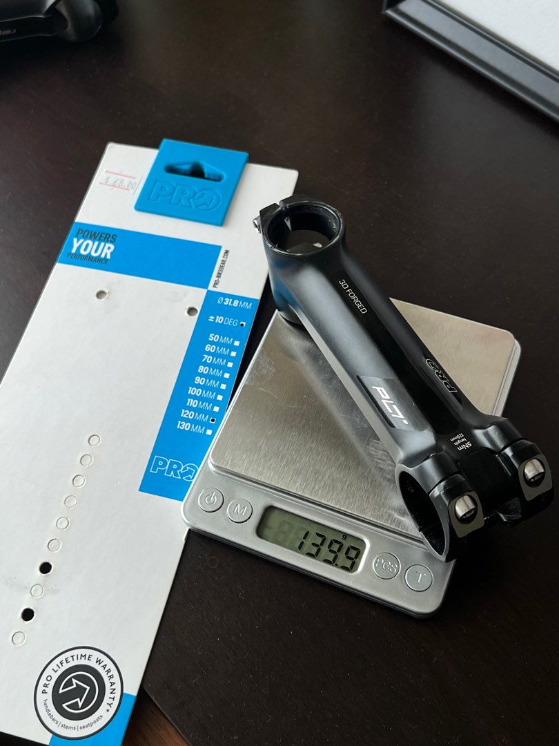 Shimano Pro Plt 120mm 10 degree stem, Sports Equipment, Bicycles ...